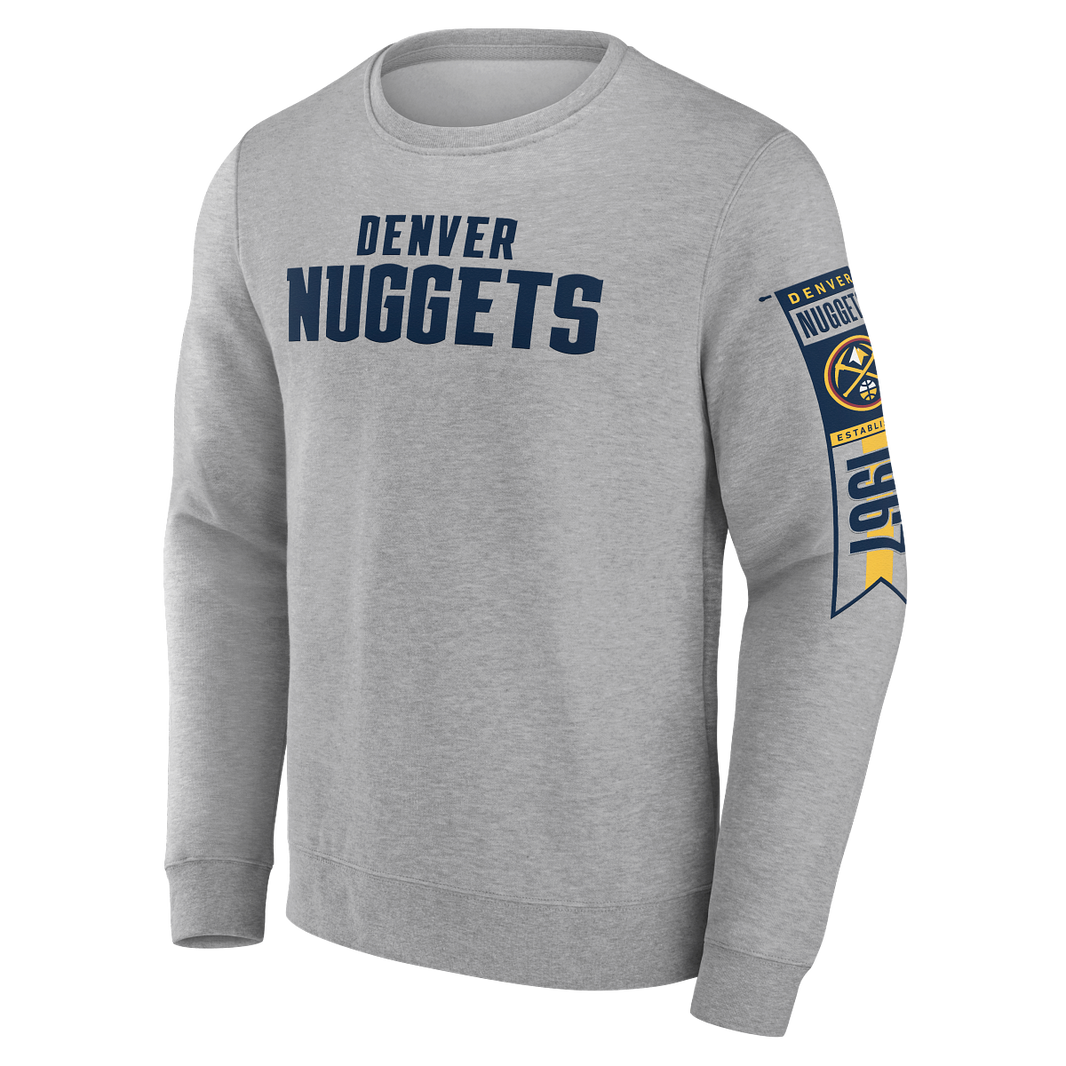 Authentic Men's Denver Nuggets Hoodies & Sweatshirts