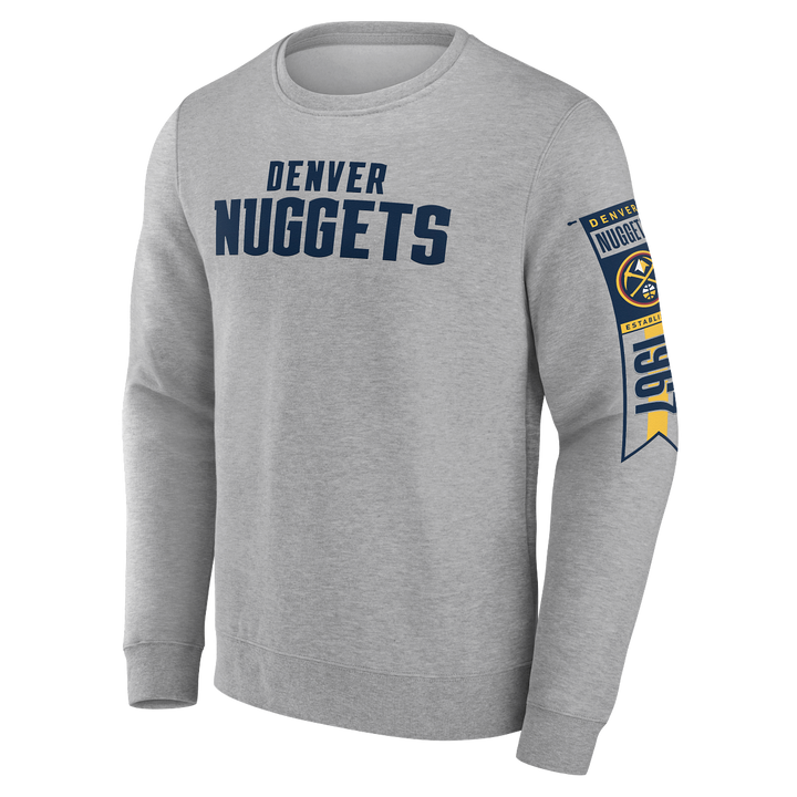 Authentic Men's Denver Nuggets Hoodies & Sweatshirts