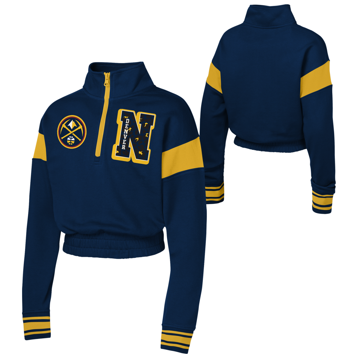 Nuggets Girls Box Out 1/2 Zip – Denver Nuggets